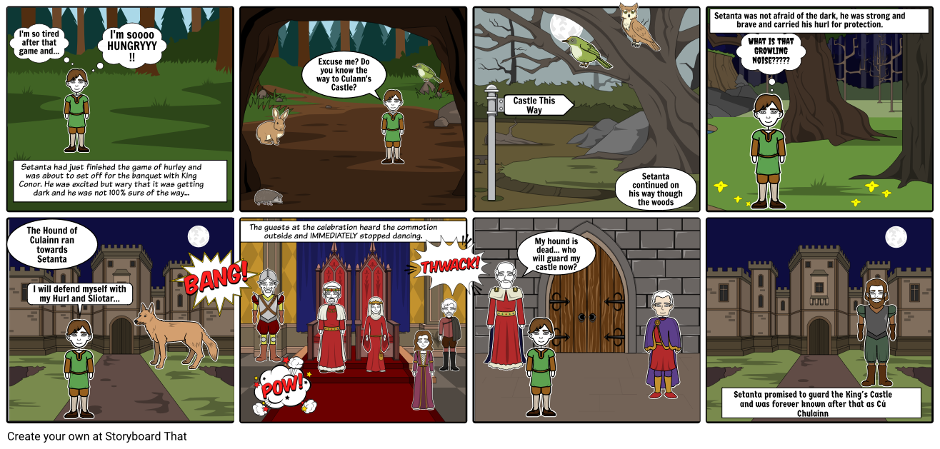 The Legend of Setanta - Home