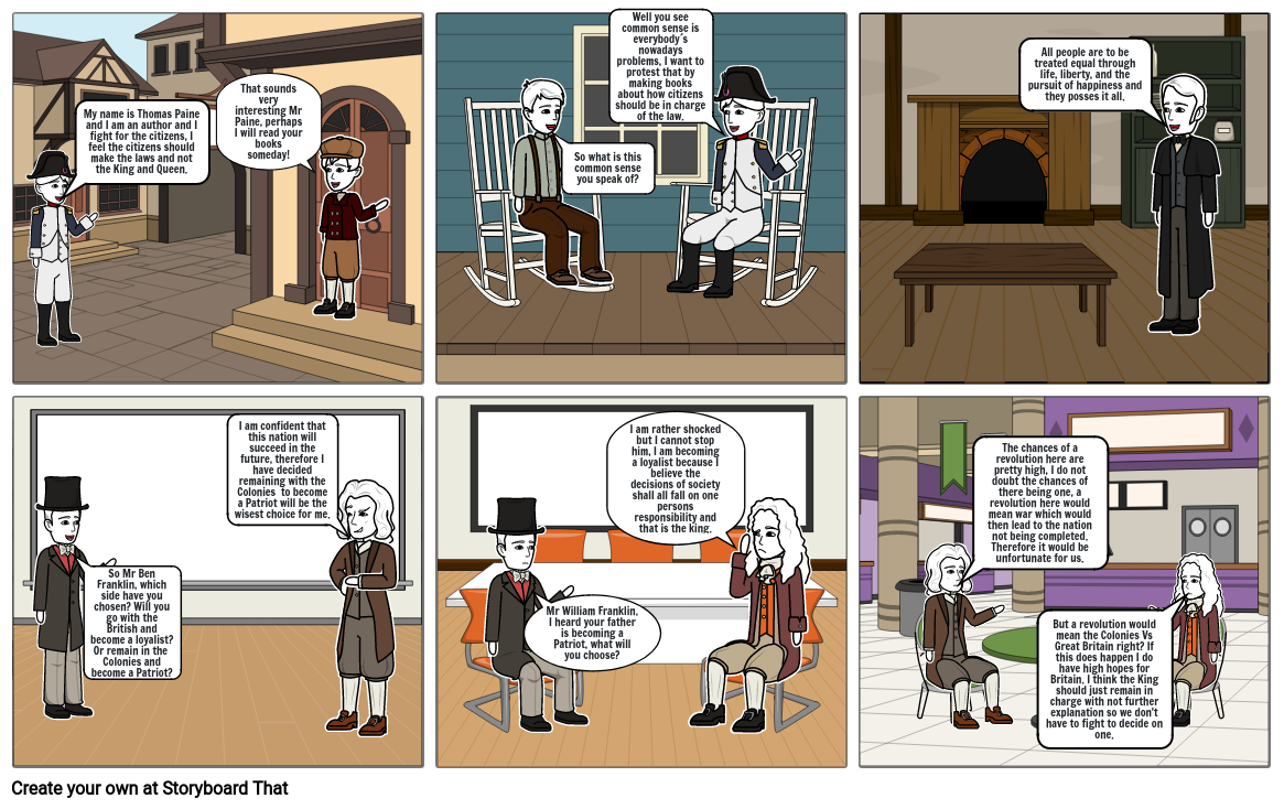 Declaring Independence Storyboard by 00ae1334