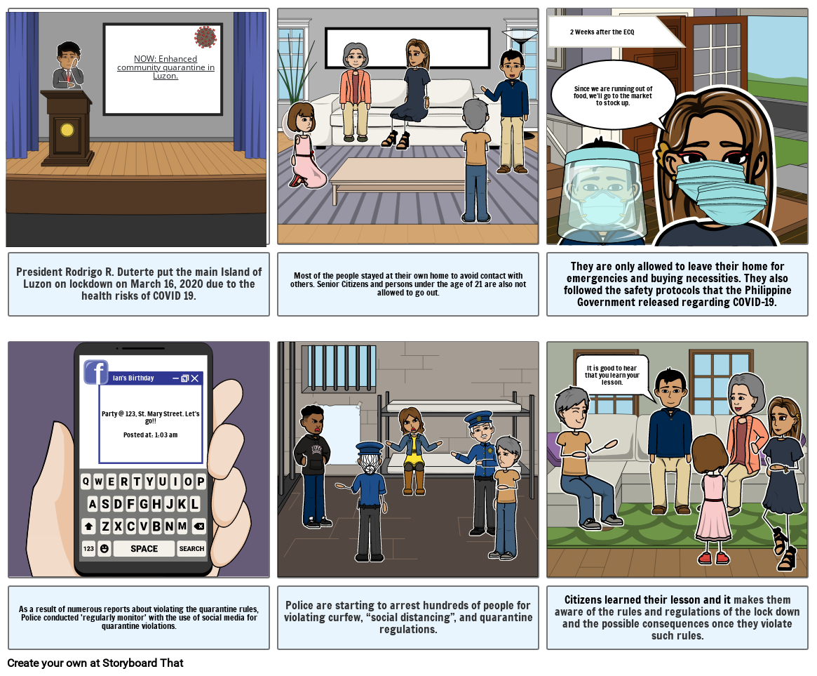 covid 19 Storyboard por 01100330