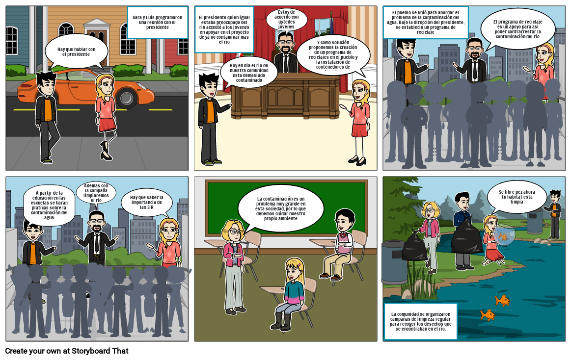 Contaminación del agua 2 Storyboard par 0119776c Contaminación del agua 2 Storyboard par 0119776c