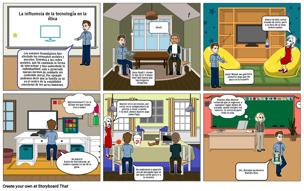 ética y tecnología Storyboard by 0191528c