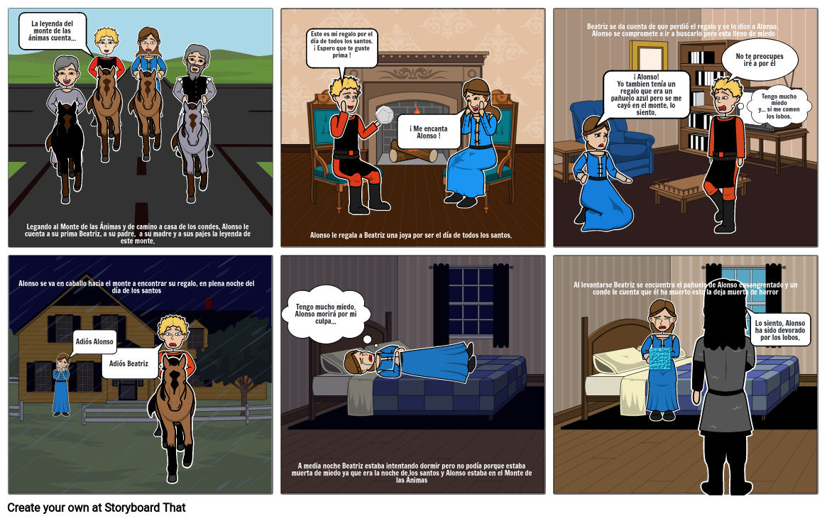 Leyendas de Béquer ( El Monte de las Ánimas )