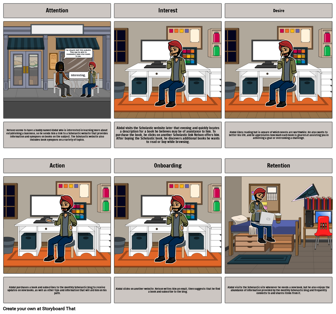 Amir Story Board Storyboard by 01da6923
