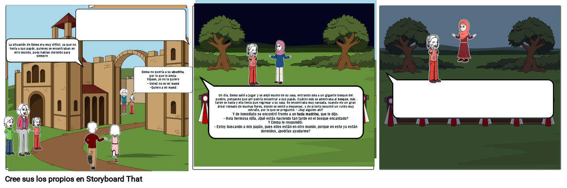 Cuento de Emma Storyboard by 024860ca