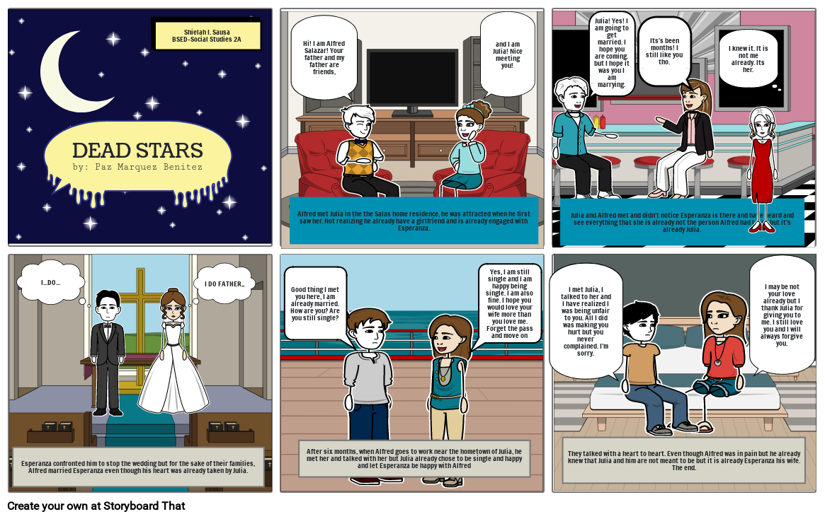 DEAD STARS Storyboard por 02a11efa