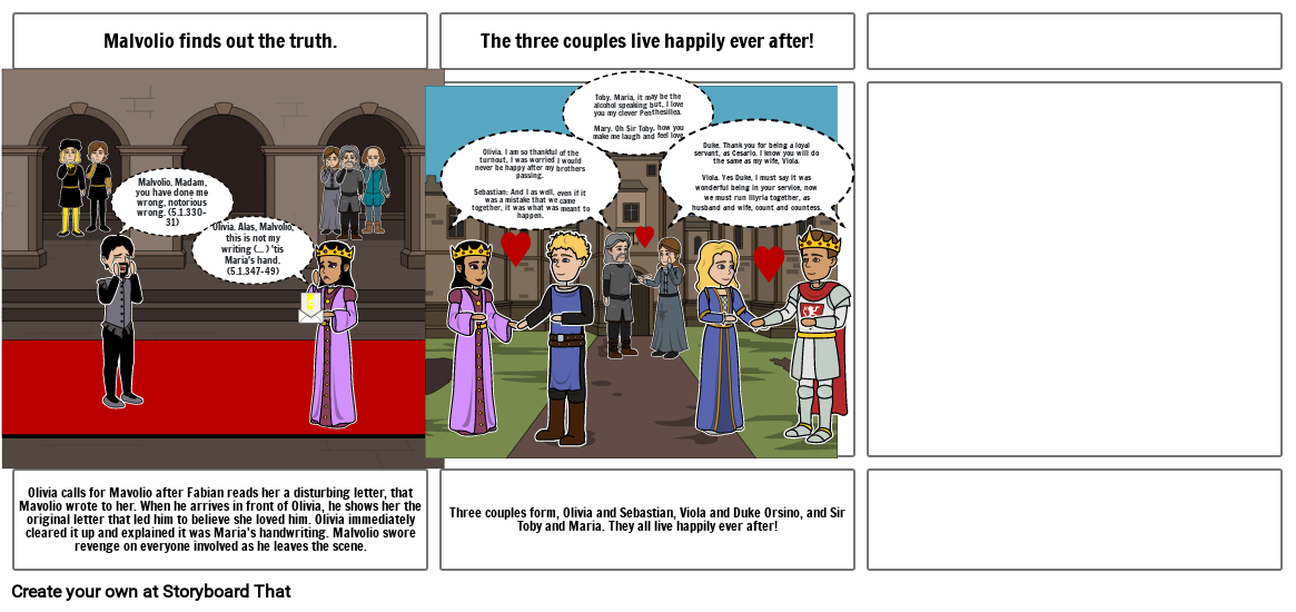 The Twelfth Night - Act 5 Pt.2 Storyboard por 02cd8bf3