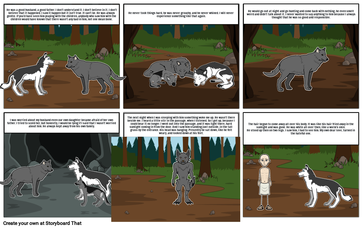 The Wifes Story Comic Strip Storyboard by 03aea8a9