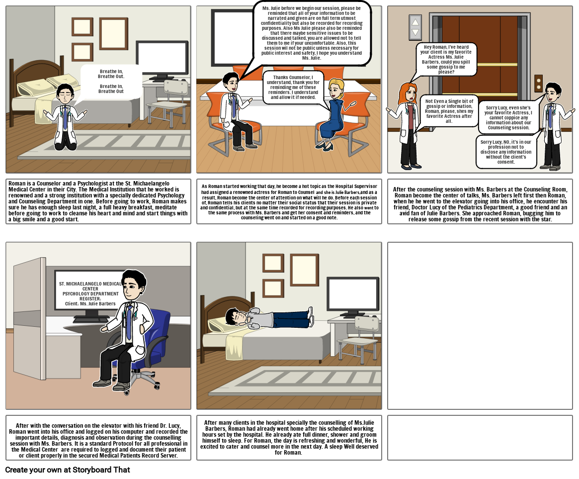Counseling Life Storyboard by 03d8397f