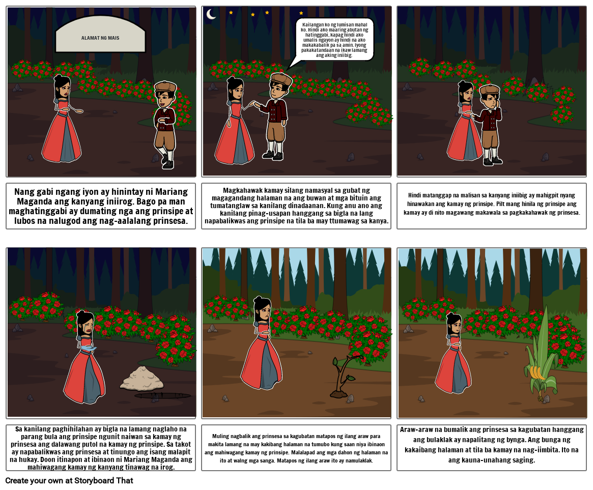 Alamat Ng Mais Storyboard Por 03f1250a Alamat Ng Mais Storyboard Por 03f1250a