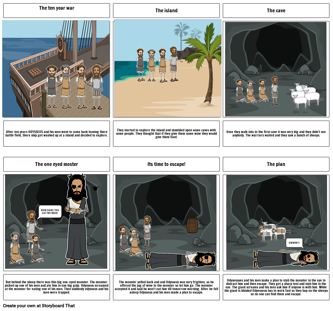 comic project Storyboard por 044f0d8d