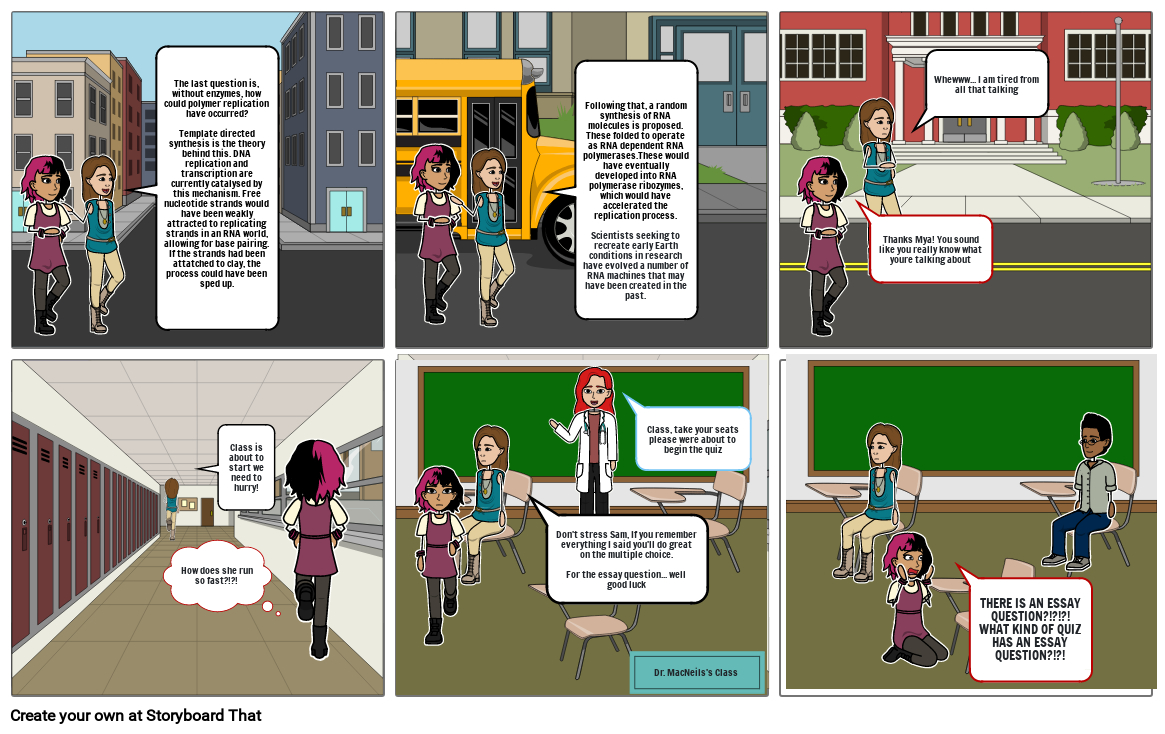 RNA World 2 Storyboard by 0466be3d