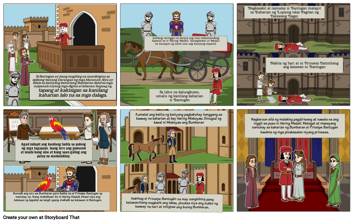 Bantugan Storyboard por 04a0cda8