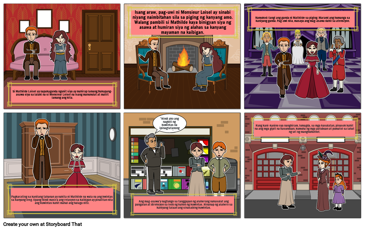 Ang Kuwintas (1) Storyboard par 050426c5