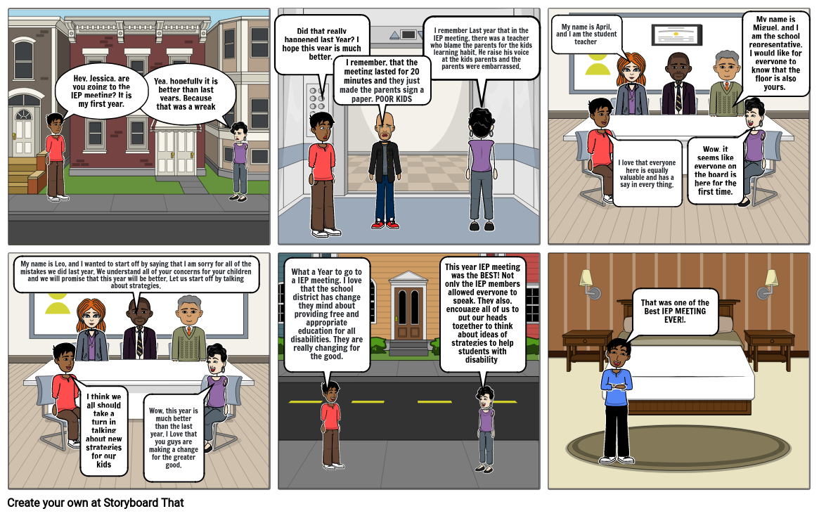 THE BEST IEP MEETING EVER!!! Storyboard por 0508bbea THE BEST IEP MEETING EVER!!! Storyboard por 0508bbea