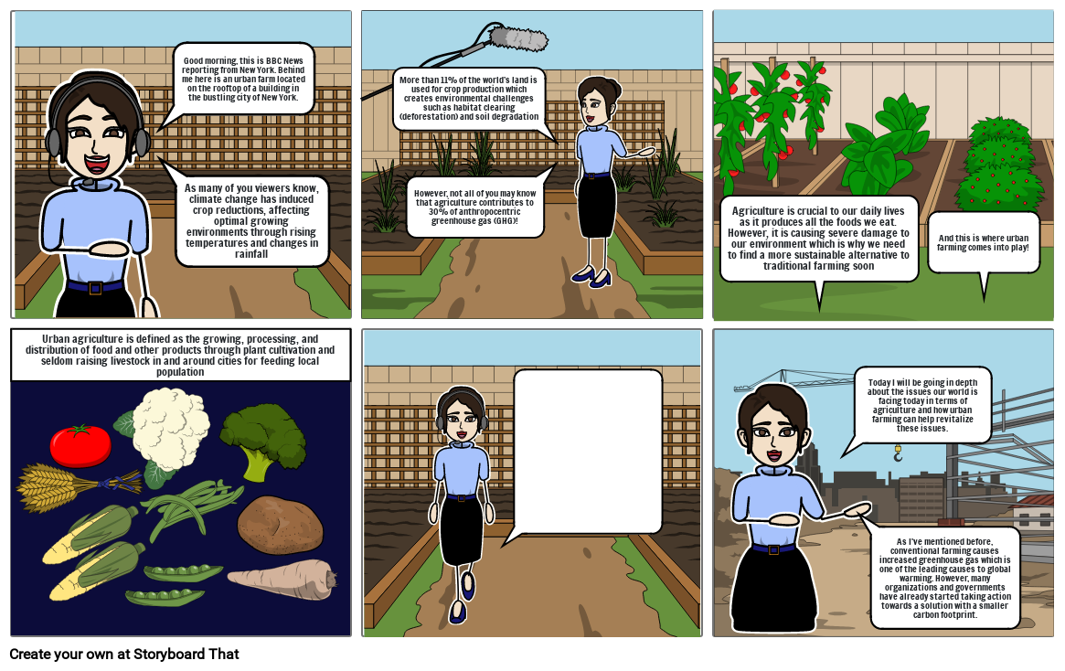 Urban Agriculture Storyboard by 0515a4f1