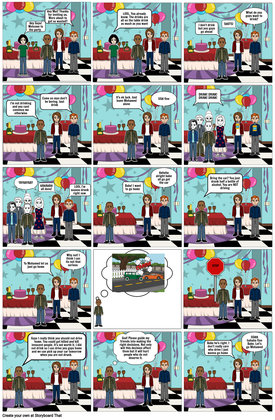 PSA Storyboard por 05955667