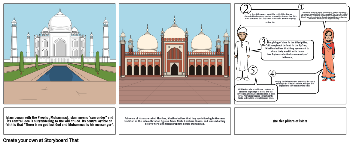 ISLAM Storyboard por 05ef639f