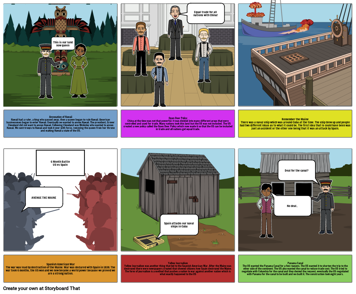 Imperialism Storyboard By 064de7f7
