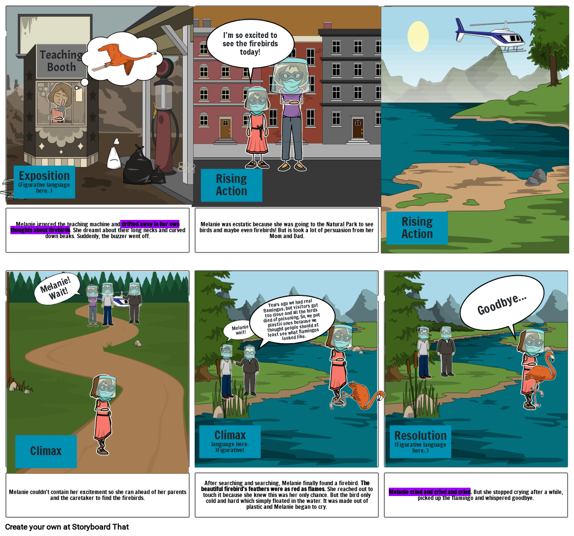 Firebird Comic- Mythri Rajiv Period 8 Storyboard