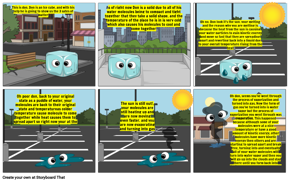 Mr Ice Cube Storyboard por 0673e801