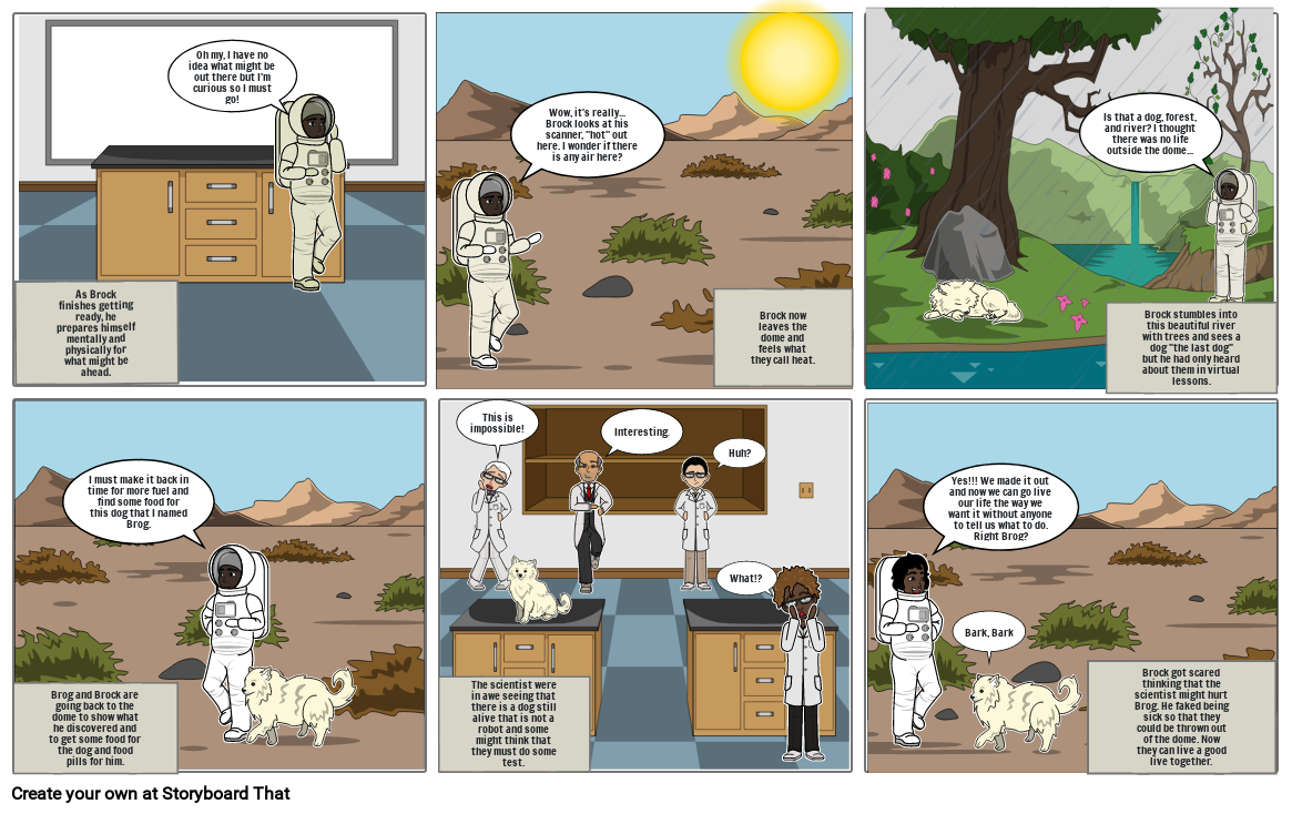 The last dog Storyboard by 0683784