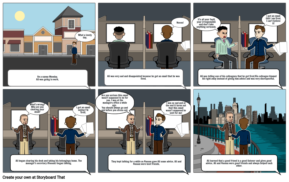 Good Friends Storyboard por 06d1ae70
