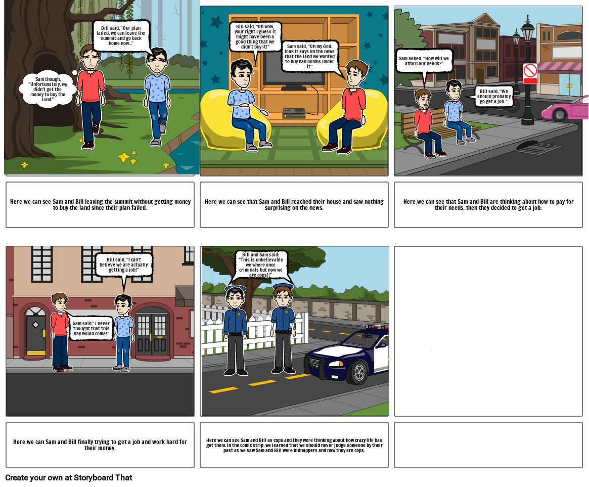 Ransom of Red Cheif Storyboard by 06eccaa9