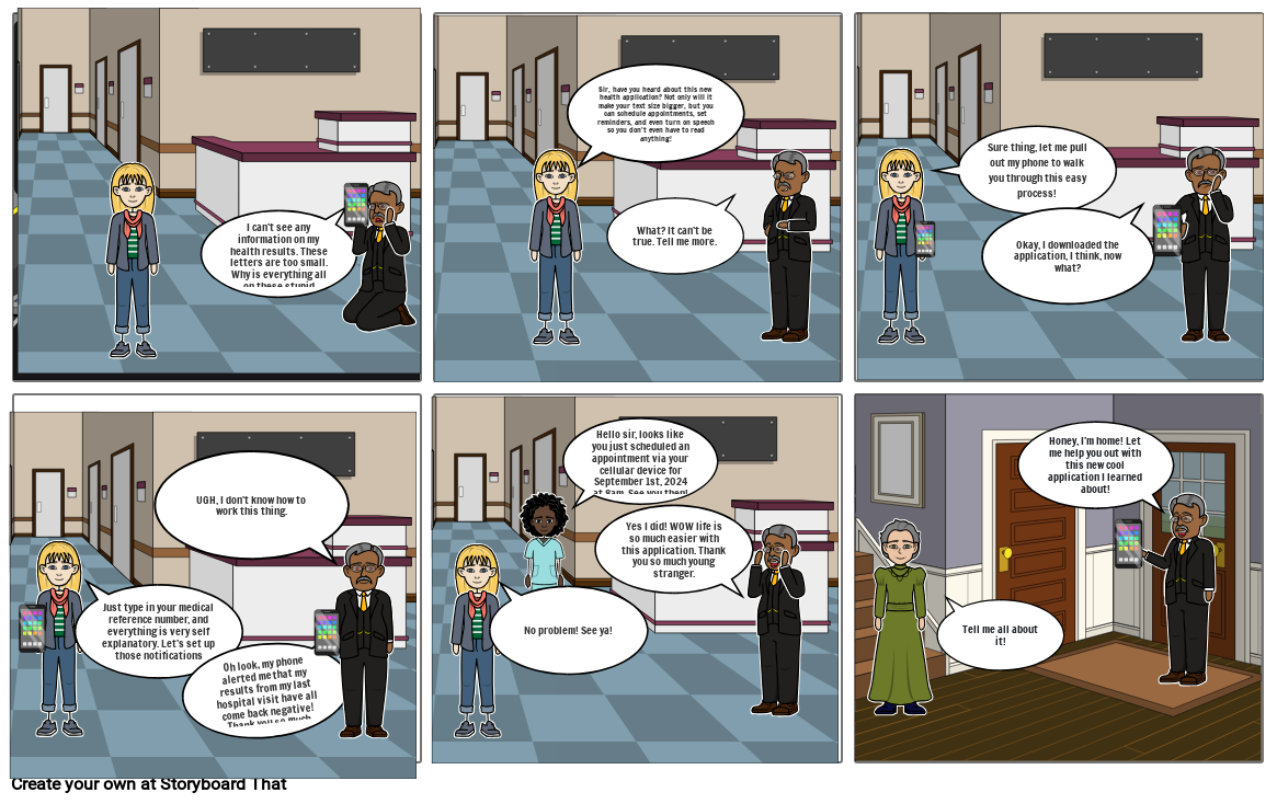 Unit 9 Elderly issues HI Storyboard par 06fb689a