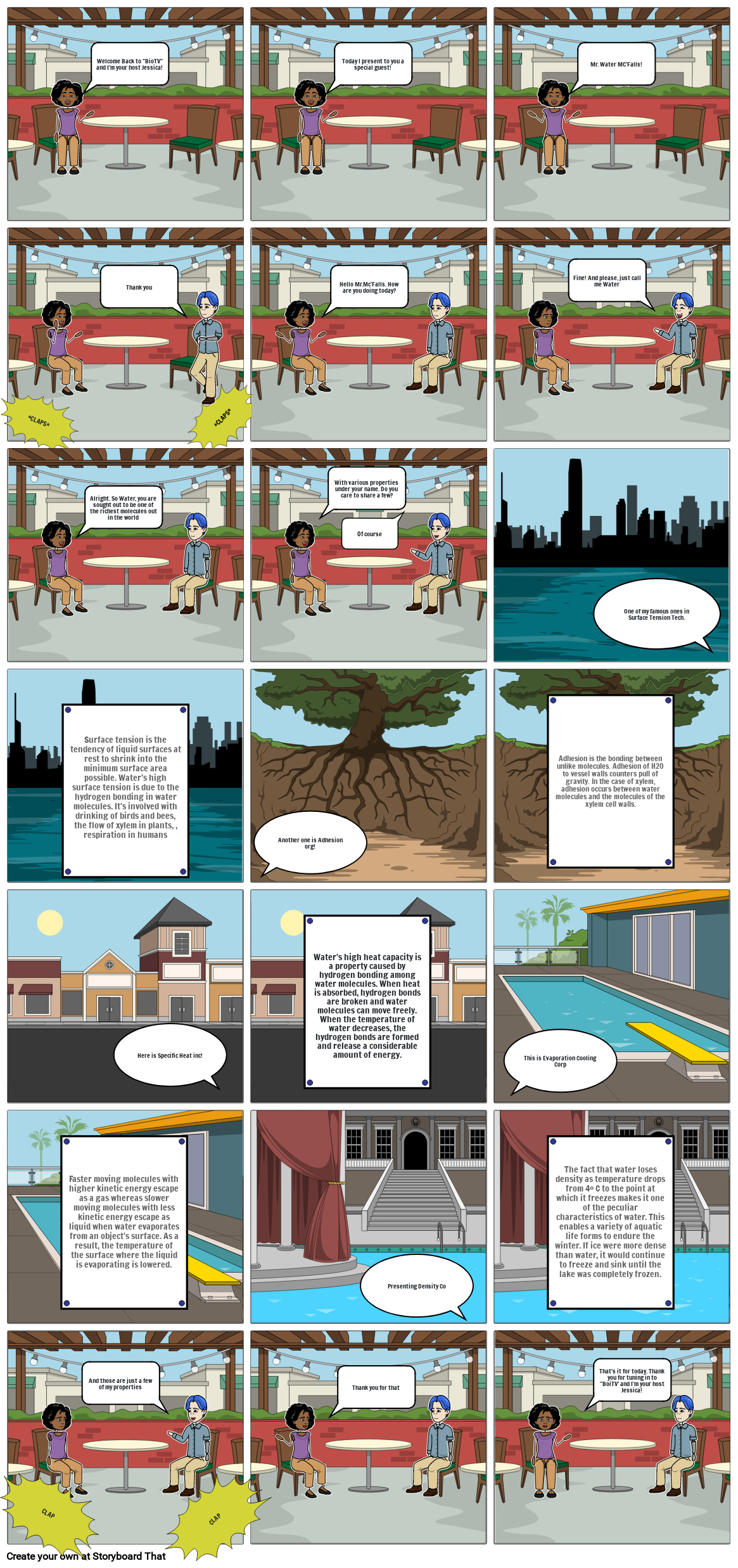 AP Bio comic! Storyboard por 072c1fbd