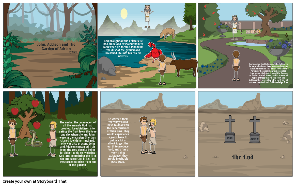 John and Addison Storyboard por 0730f5b4