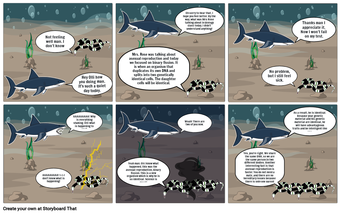 AK's Binary Fission Cosmic Strip Storyboard by 07581b11