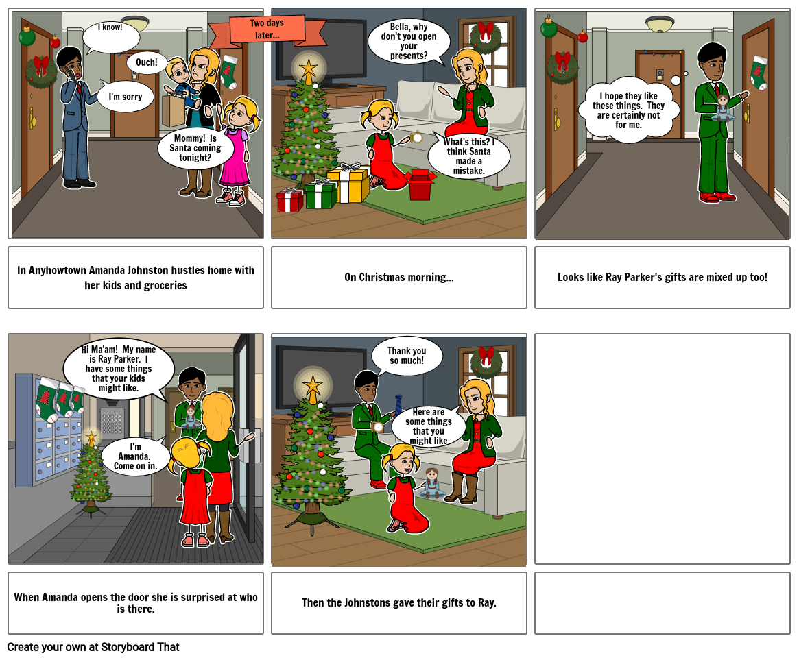 Elves on Strike Comic Strip Storyboard by 07b93f66