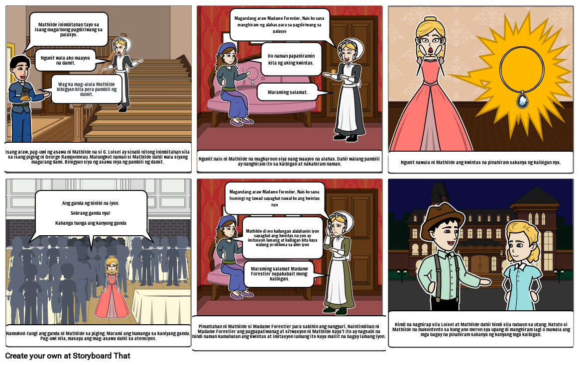 Ang Kuwintas Storyboard by 082b9dc0