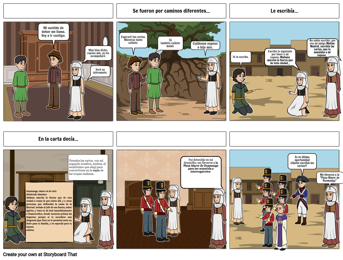 maría parado de bellido Storyboard por 0881095f