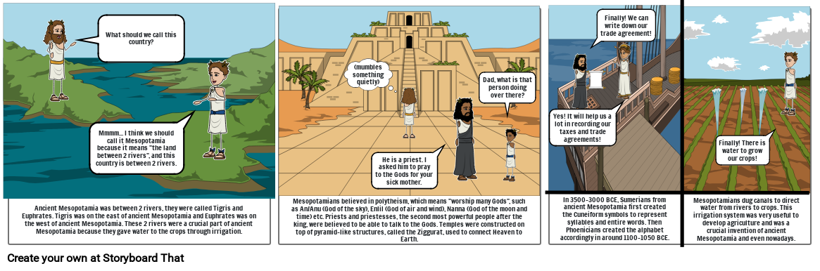 GRAPES of Ancient Mesopotamia Storyboard by 0a1026ec