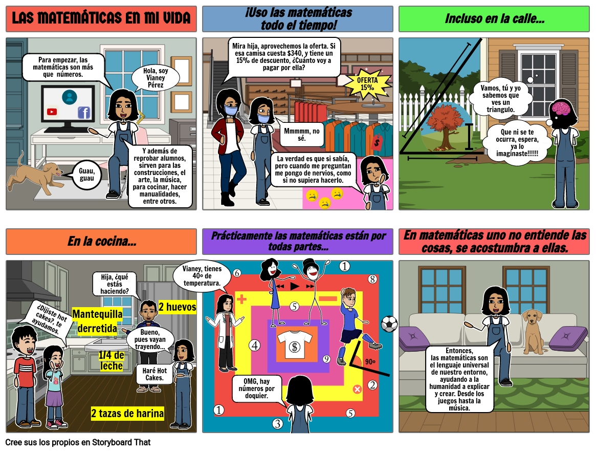 MATEMÁTICAS I Storyboard por 0ae9bae3