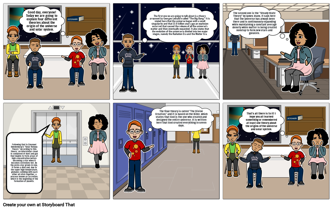 Earth Science Storyboard by 0b022b8e