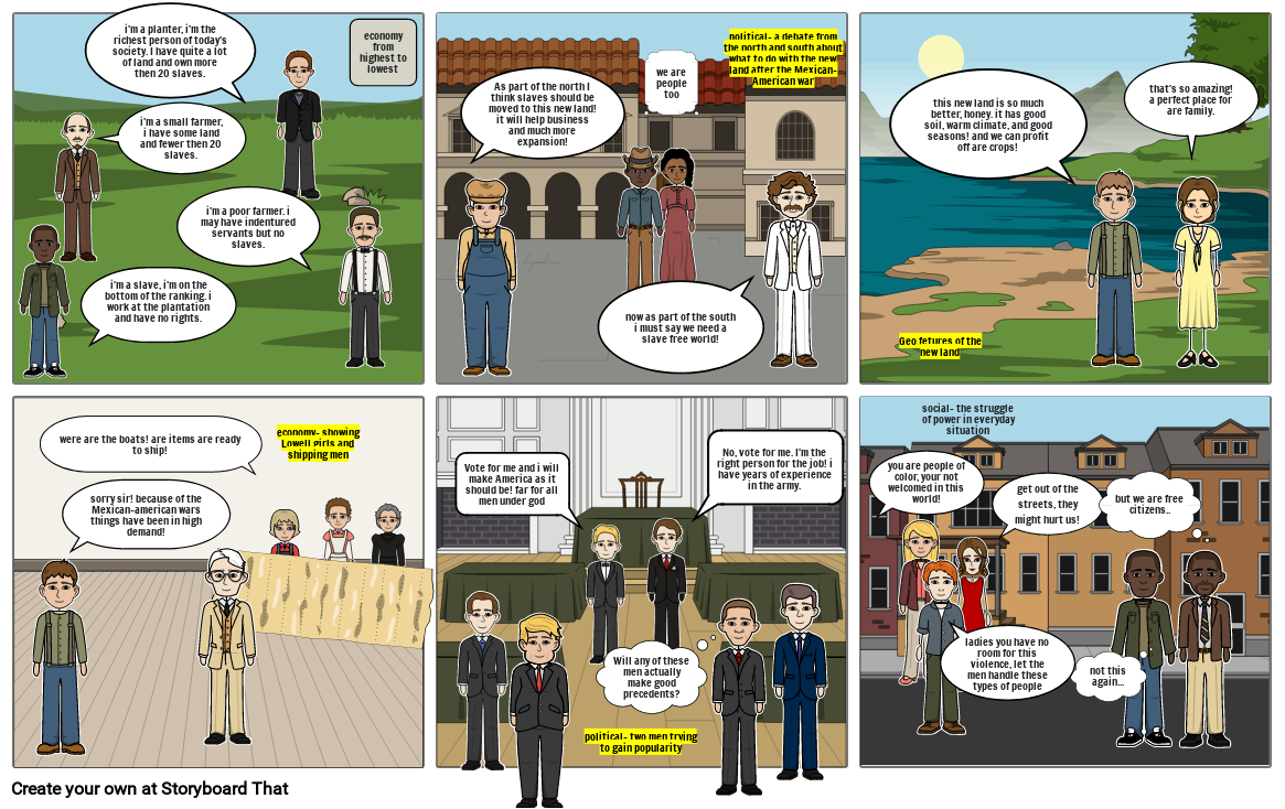 history project Storyboard by 0bcc5803