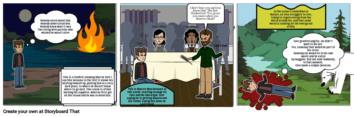 Touching Spirit Bear Storyboard por 0bd8dbbe