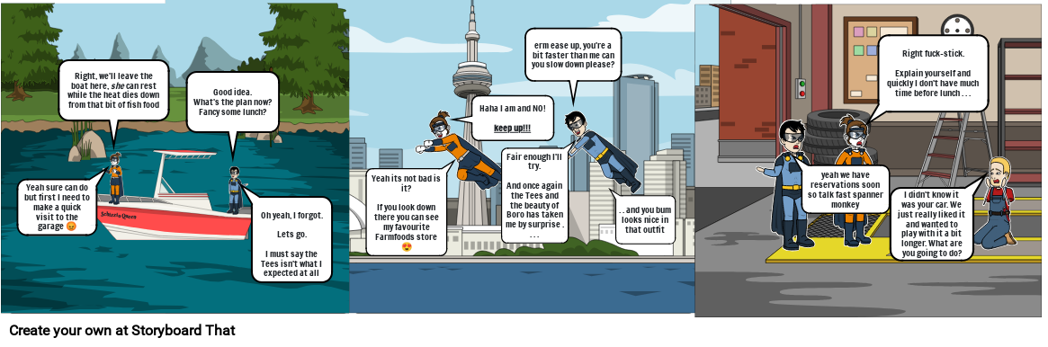 The new job Storyboard por 0bf63f1f