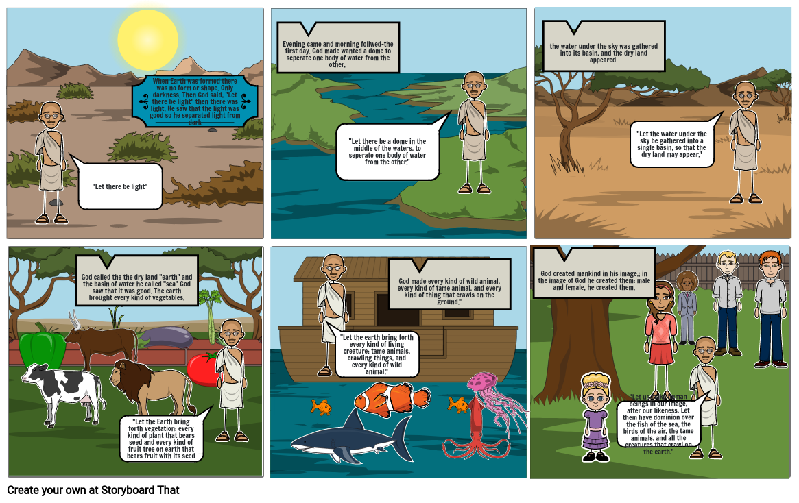 Religion Storyboard por 0cb7a5ad
