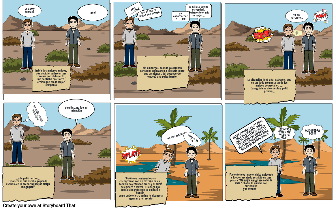 LOS AMIGOS Storyboard by 0d2f3860