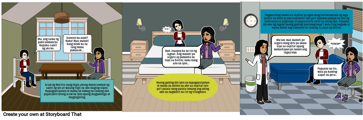 FILIPINO OUTPUT 5 STORY BOARD القصة المصورة من قبل 0d437f89