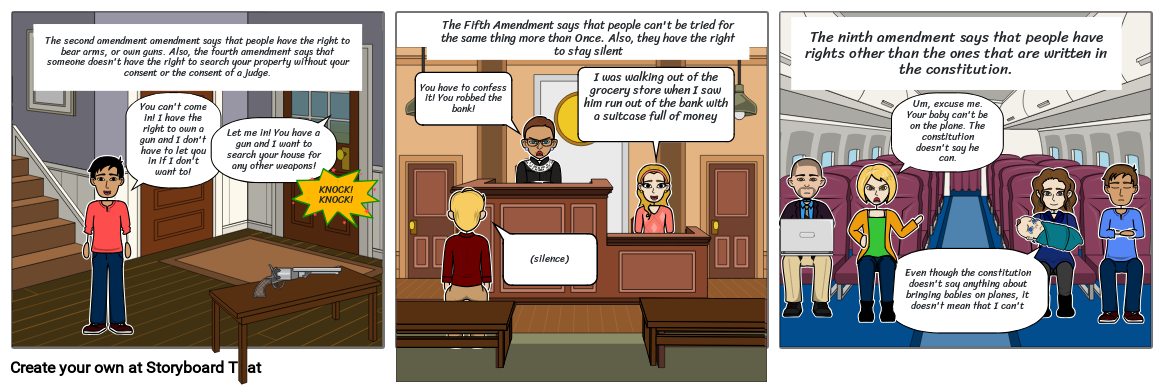 Comic Strip Project Storyboard by 0e77067a