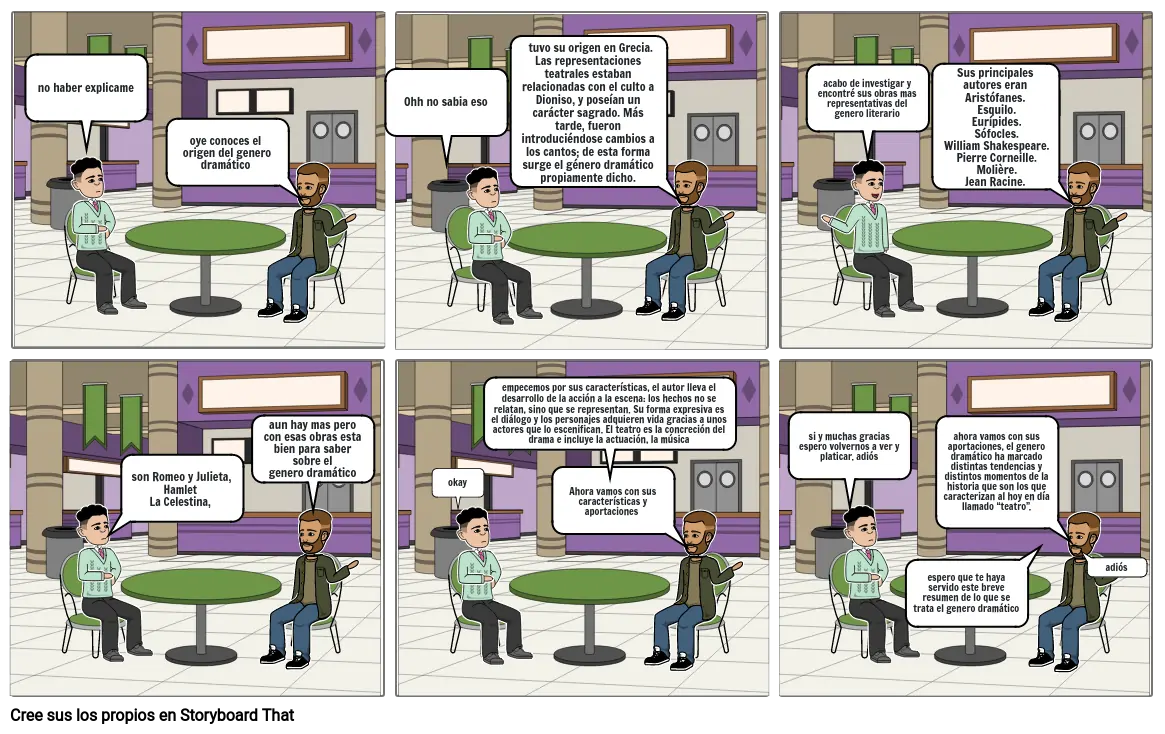 dramatico Storyboard por 0e7c6f60