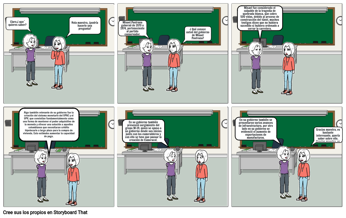 SOCIALES COMIC MARIANA Storyboard by 0ee59e5b