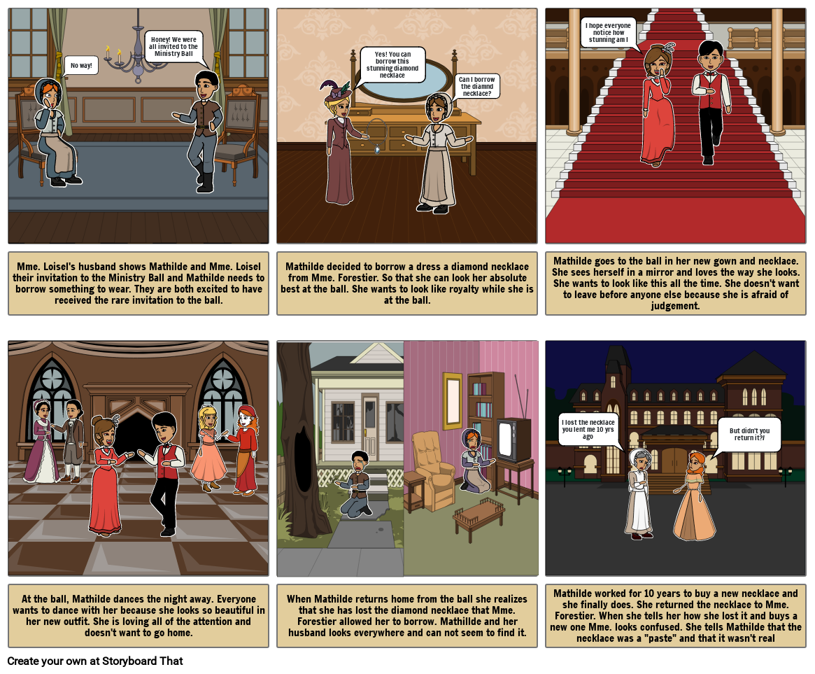 the necklace Storyboard por 0f05d97a