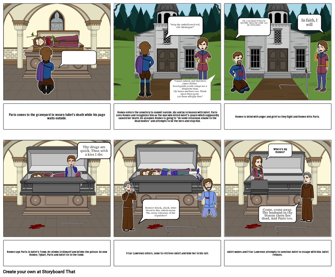 Romeo and Juliet : Act 5 Scene 3-Wassim Karam