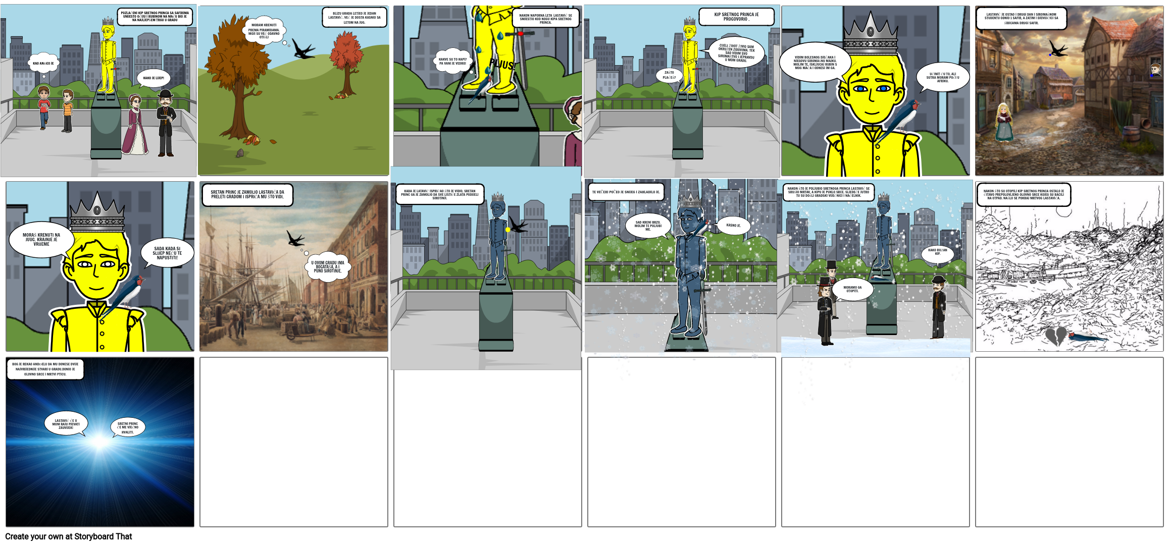 Sretni Kraljevic Storyboard por 0fe4dbc5