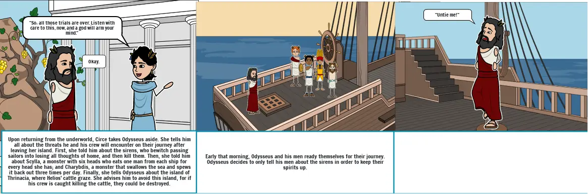 Odyssey storyboard Storyboard by 102e6be7